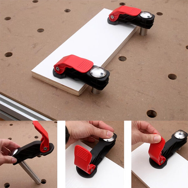 Levoite™ Workbench / T-Track / Guide Rail Hold Down Clamp for Woodwork ...