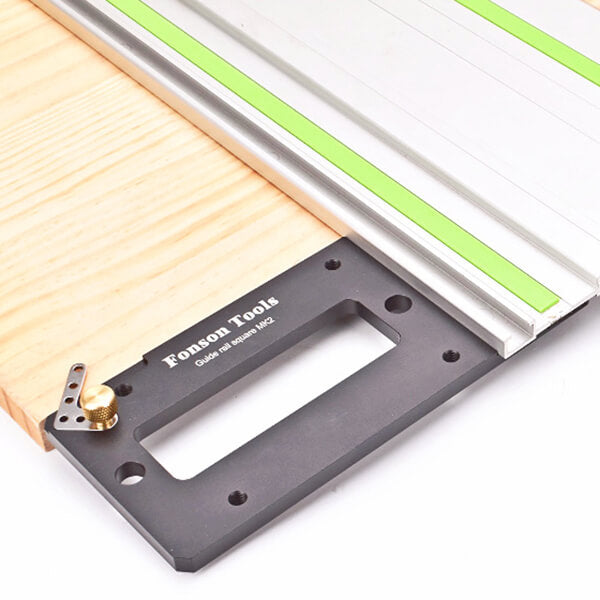 Levoite™ Precision Track Saw Square Woodworking Guide Rail Square — levoite