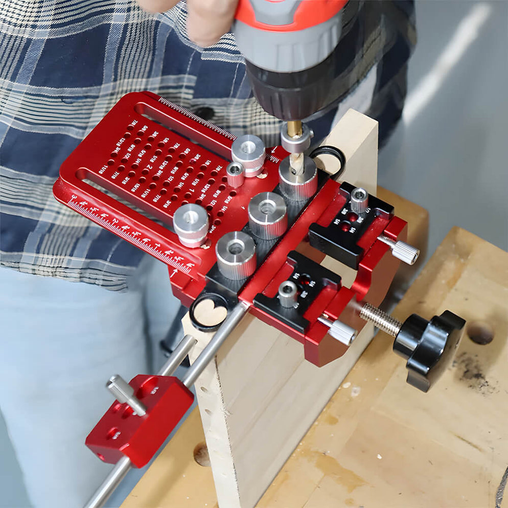 Levoite™ Doweling Jig Kit with Extension Rods & Pins — levoite