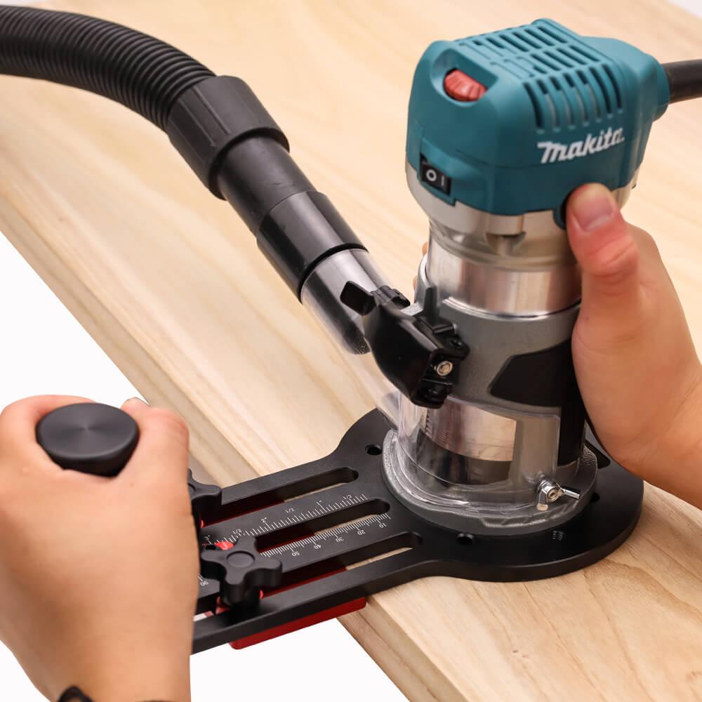 Levoite™ Compact/Trim Router Base Plate with Handles — levoite