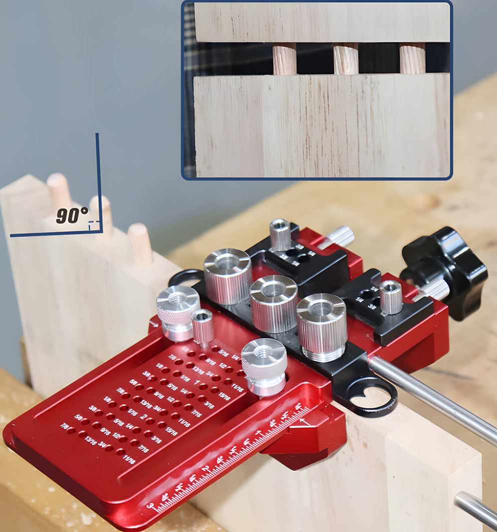 Levoite™ Doweling Jig Kit with Extension Rods & Pins — levoite