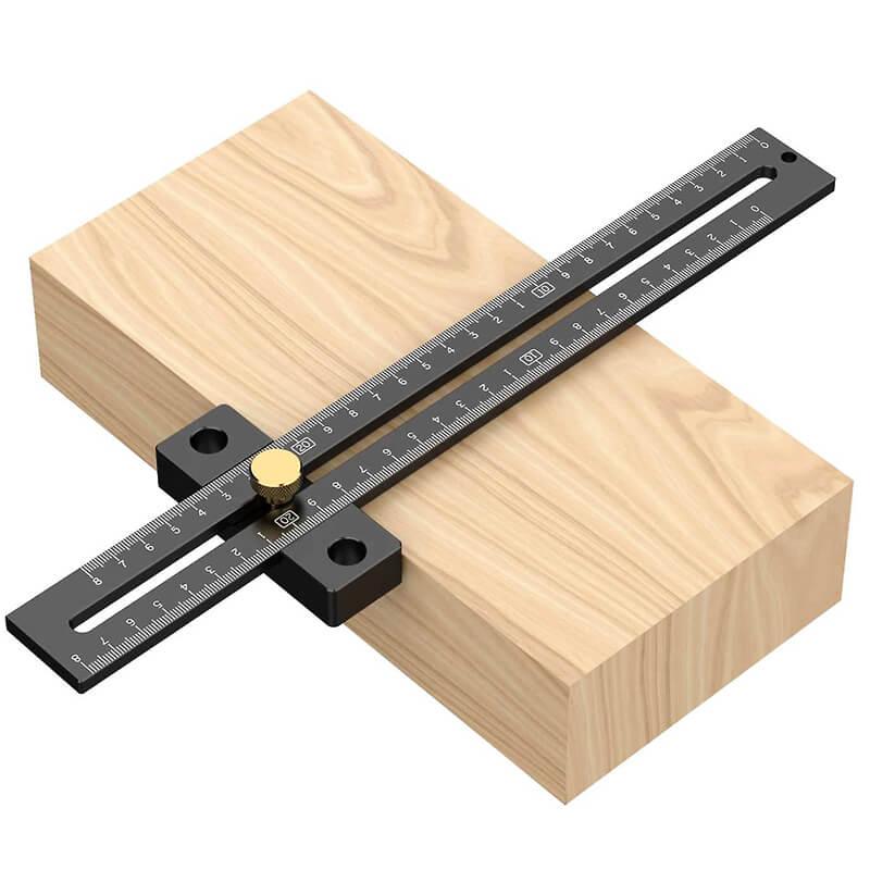 Levoite Precision Woodworking Adjustable T-Square with Stop — levoite