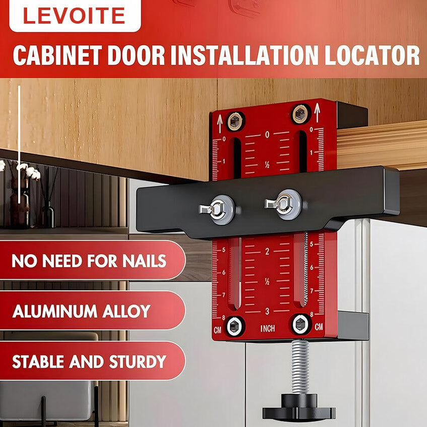 Levoite™ Cabinet Door Mounting Jig Installation Tool — levoite