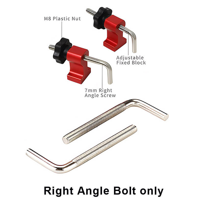 Clamping Square Accessories - Right Angle Bolt Only — levoite