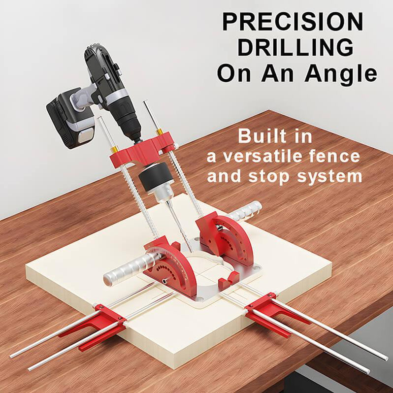 Precision Multi Angle Drill Guide AutoAngle Adjustable Drill Guide ...