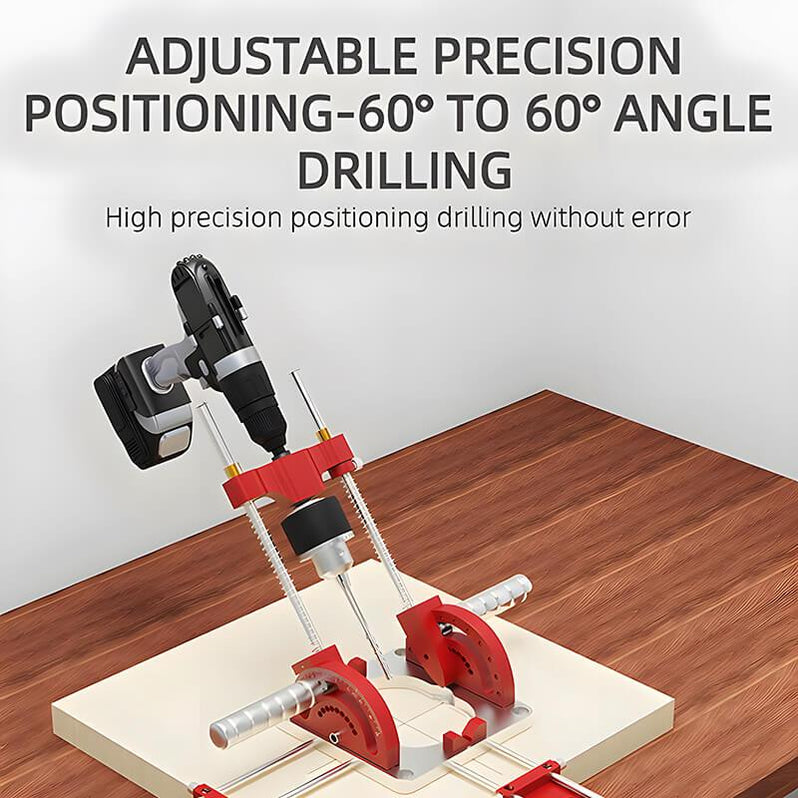 Precision Multi Angle Drill Guide AutoAngle Adjustable Drill Guide ...