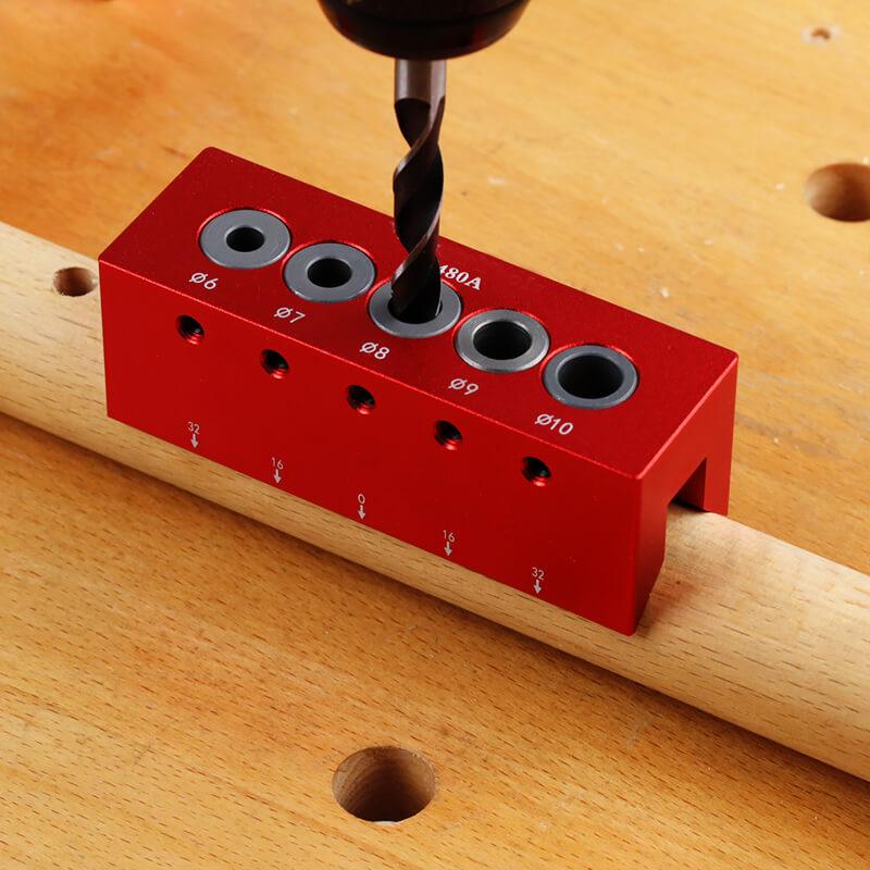 Levoite V Block Drill guide Metric Drill Block Vertical Drill Guide Jig ...