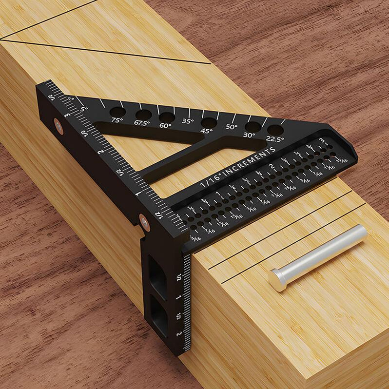 Levoite™ 3D Multi-Angle Marking Square for Woodworking — levoite