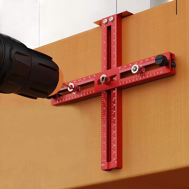 Levoite™ Cabinet Hardware Jig Template for Handles and Pulls with Shim ...