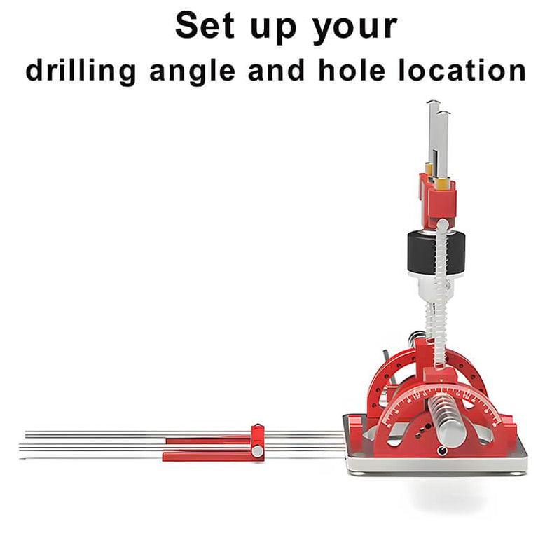 Precision Multi Angle Drill Guide AutoAngle Adjustable Drill Guide ...